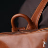 Luton | A Luxury Cognac Tan Leather Backpack– mosi
